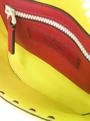 Valentino Garavani 2000-2017 Nappa Rockstud Spike Belt Bag