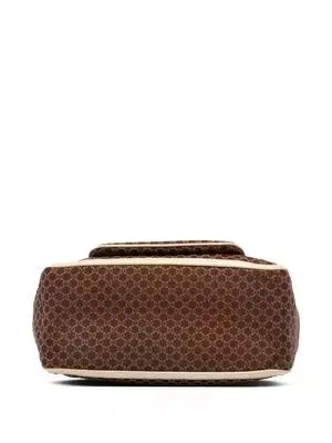 Celine 20th Century Macadam Canvas Boogie Handbag - Brown