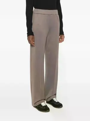Moncler Elasticated-waistband Pressed-crease Trousers
