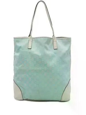Gucci 2016-2026 Gg Canvas Tote Bag - Blue