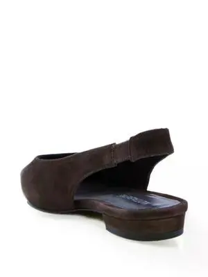NOTABENE Gisella Square-toe Slingback Pumps