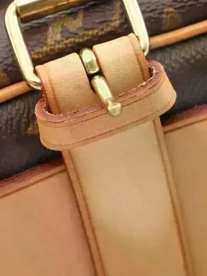 LOUIS VUITTON 1997 Monogram Cartouchiere Gm Crossbody Bag - Brown