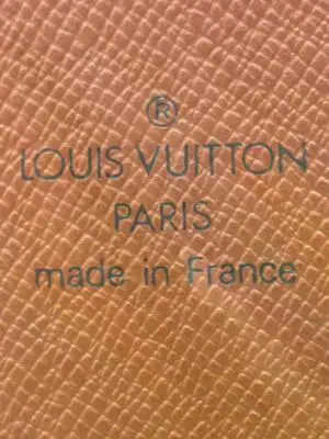 LOUIS VUITTON 1997 Monogram Cartouchiere Gm Crossbody Bag