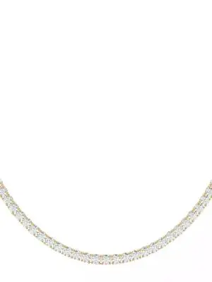 Diamond Essentials 14k Yellow Diamond Tennis Necklace - Gold