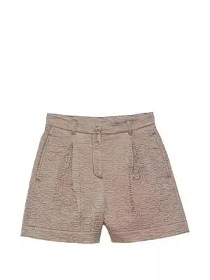 Moncler Quilted Logo-embroidered Shorts