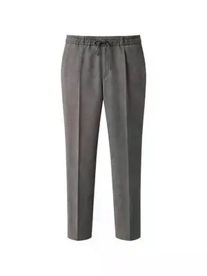 Pal Zileri Drawstring-waistband Pleated Trousers