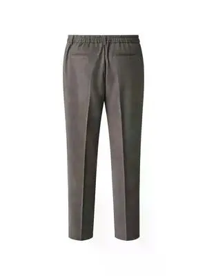 Pal Zileri Drawstring-waistband Pleated Trousers