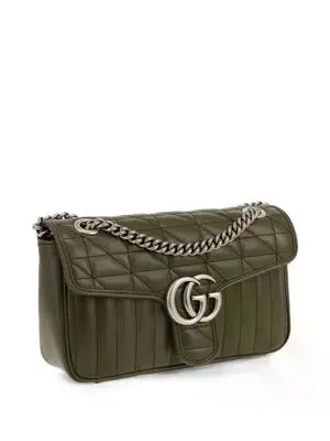 Gucci 2020's Gg Marmont Quilted Shoulder Bag