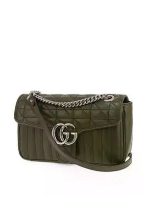 Gucci 2020's Gg Marmont Quilted Shoulder Bag