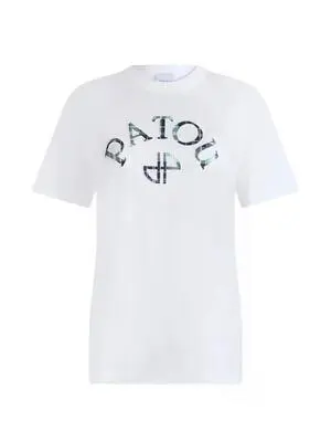 PATOU Logo-print T-shirt - White