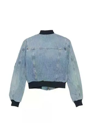 Dolce & Gabbana 2000s Denim Bomber Jacket