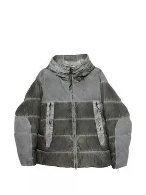 C.P. COMPANY Hooded Padded Jacket - Grey