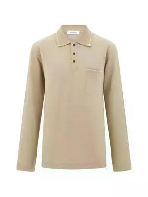 FERRAGAMO Long-sleeved Polo Shirt