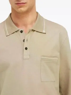 FERRAGAMO Long-sleeved Polo Shirt