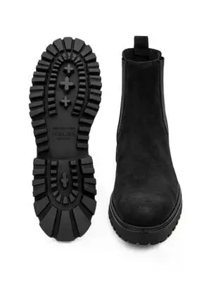 DOUCAL'S Leather Loafers - Black