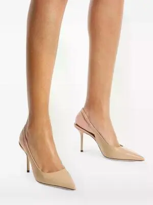 JIMMY CHOO Love Pointed-toe Slingback Pumps
