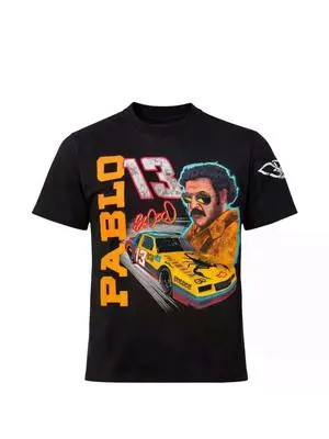 B WOOD Pablo Graphic-print T-shirt - Black