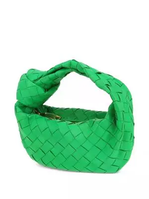 Bottega Veneta Mini Jodie Intrecciato Handbag - Green