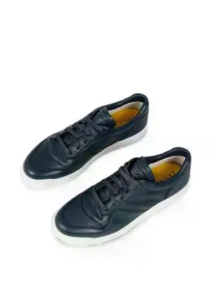DOUCAL'S Perforated Leather Sneakers