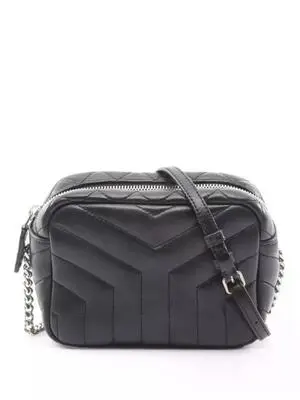 Saint Laurent 2010s Mini Lulu Shoulder Bag - Black
