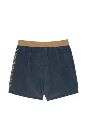 Moschino Logo-print Drawstring Swim Shorts