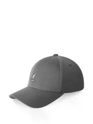 KANGOL Flexfit® Logo-embroidered Baseball Cap - Grey