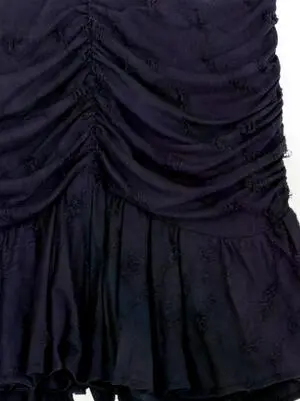 IRO PARIS Hasley Ruched Ruffled Skirt