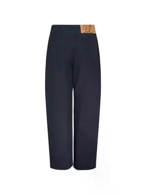 GLOWNY Curve Drawstring Trousers