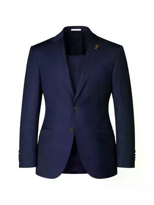 Pal Zileri Logo-plaque Wool Blazer