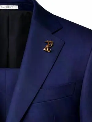 Pal Zileri Logo-plaque Wool Suit