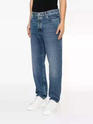 Brunello Cucinelli Faded-effect Straight-leg Jeans