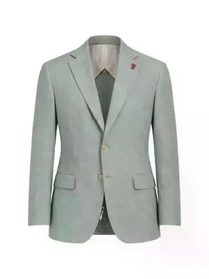 Pal Zileri Single-breasted Blazer - Green