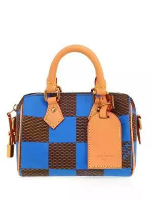 LOUIS VUITTON 2024 Damier Speedy Handbag - Blue