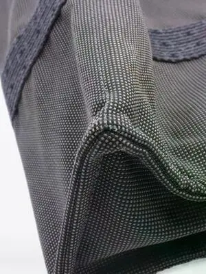 Hermès Herline Canvas Tote Bag - Grey