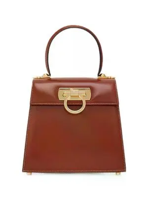 FERRAGAMO Iconic Top-handle Tote Bag - Brown