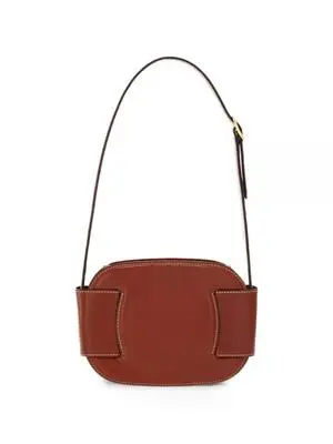 FERRAGAMO Adjustable Strap Minibag - Brown