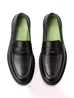 Pal Zileri Leather Penny Loafers