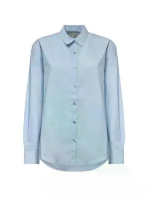MC2 SAINT BARTH Brigitte Poplin Hello Kitty Embroidered Shirt