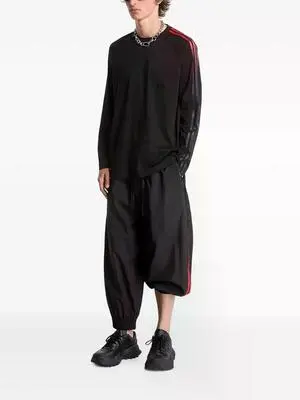 Y3 Long Sleeve T-shirt With Gradient Stripes