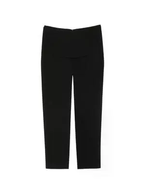 Rick Owens Slit-detail Zip-fastening Midi Skirt - Black