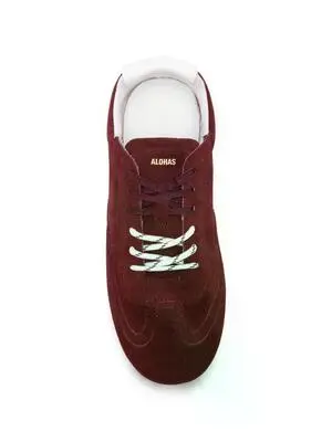 ALOHAS Suede Sneakers - Red