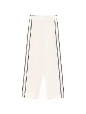 Fabiana Filippi Side-stripe Track Pants - Neutrals