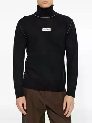 MAISON MARGIELA Logo-patch Sweater