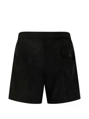 Moncler Logo-patch Side-stripe Swim Shorts