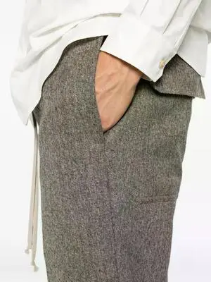 Rick Owens Drawstring-waist Trousers