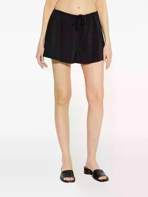 Alexander Wang Mid-rised Pleated Drawstring Shorts