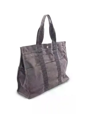 Hermès Herline Gm Tote Bag - Grey