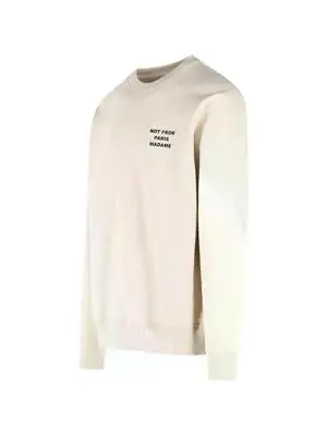 Drole De Monsieur Not From Paris Madame" Slogan Sweatshirt