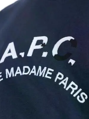 A.p.c. Logo-embroidered T-shirt