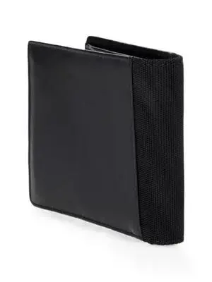 Guess Berna Logo-plaque Bifold Wallet - Black